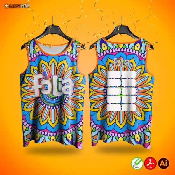 Estampa Abadá Folia #02